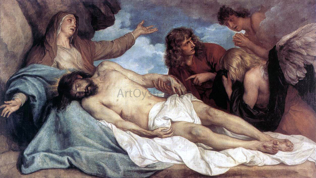 Sir Antony Van Dyck The Lamentation of Christ Art Print – printoyster.com
