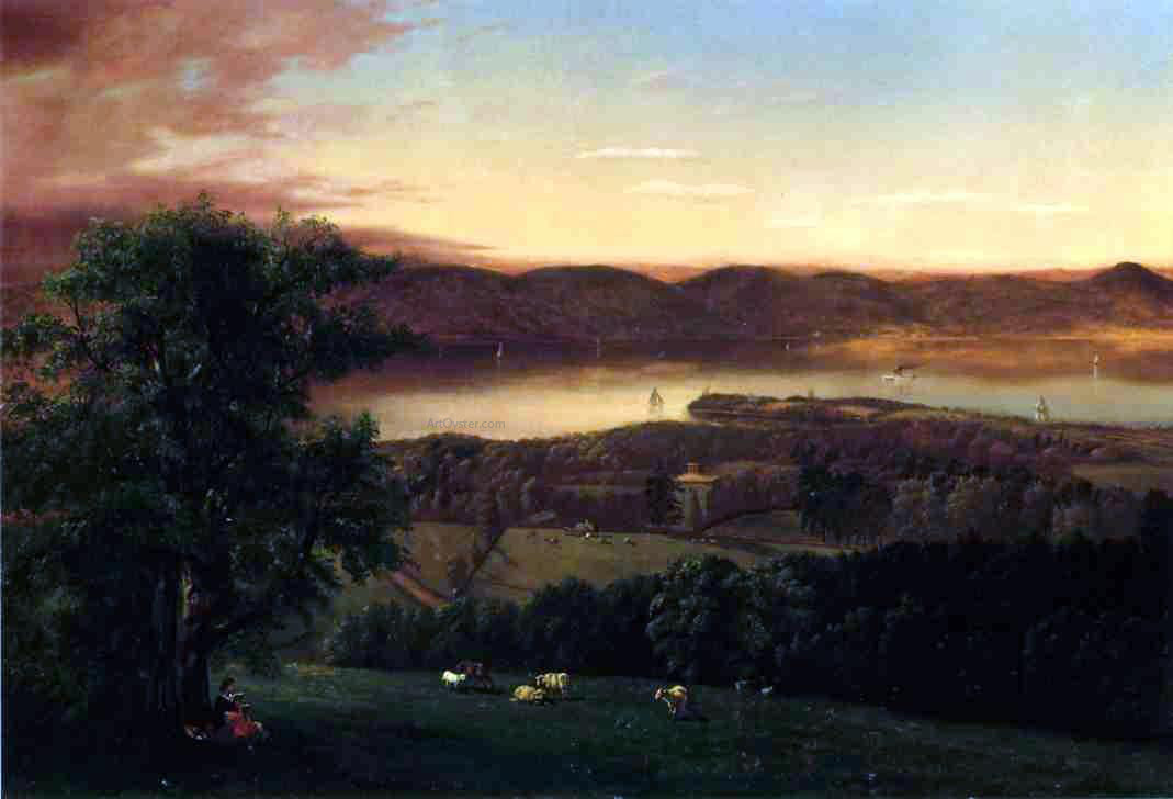 Jr. Robert Havell View of the Hudson from Sing-Sing, New York Art Print – printoyster.com