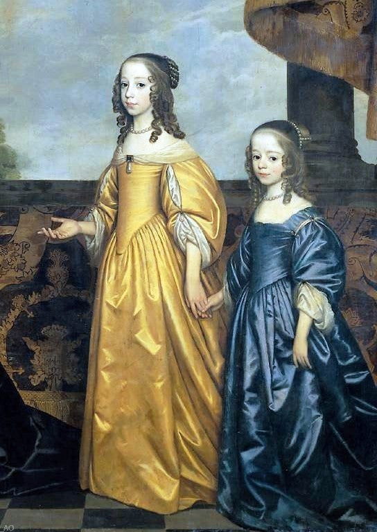 Gerrit Van Honthorst Frederick Henry, Prince of Orange, with His Wife ...