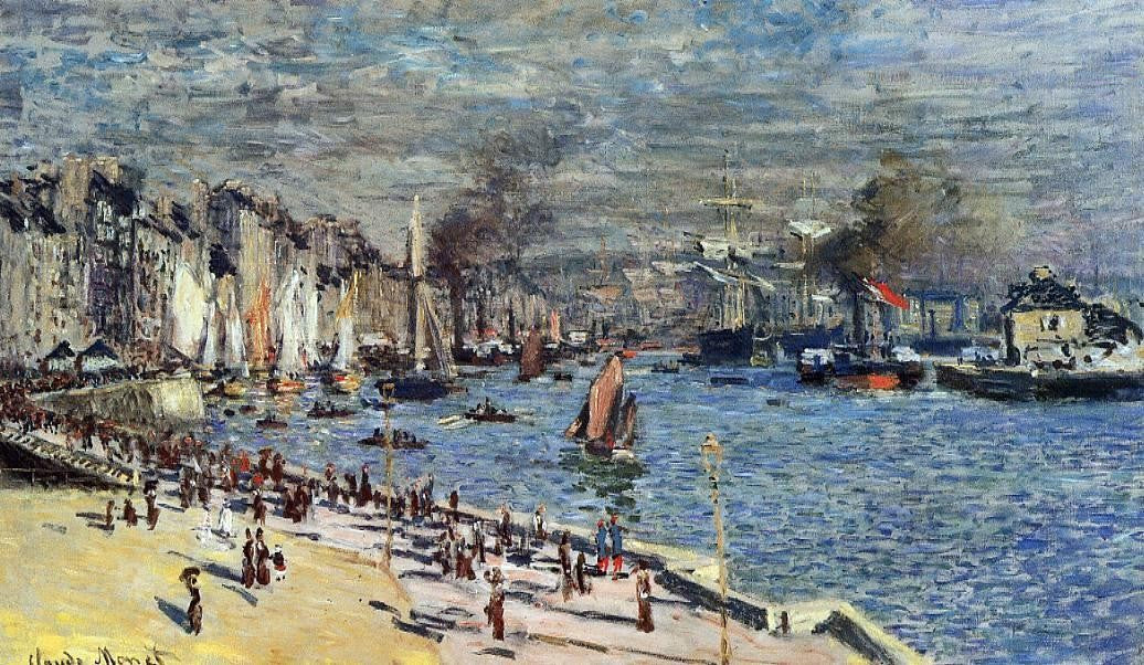Claude Oscar Monet View of Rouen Art Print – printoyster.com