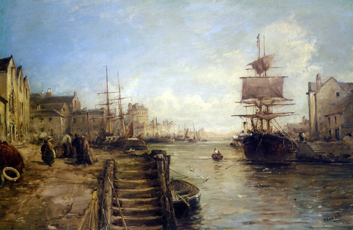 William Edward Webb A Bit of Poole Harbour Art Print – printoyster.com