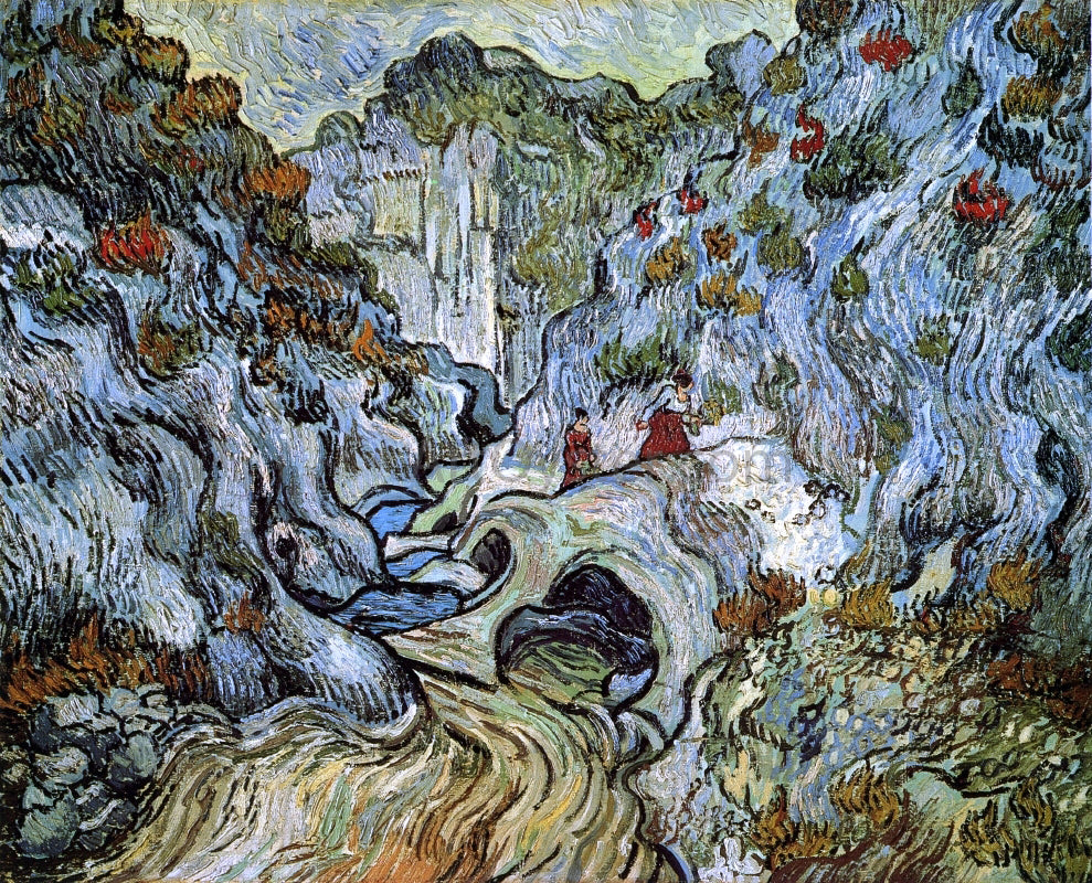 Vincent Van Gogh A Path through a Ravine Art Print – printoyster.com