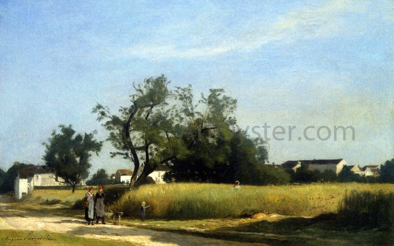 Eugene-Antoine-Samuel Lavielle A Walk in the Countryside Art Print ...