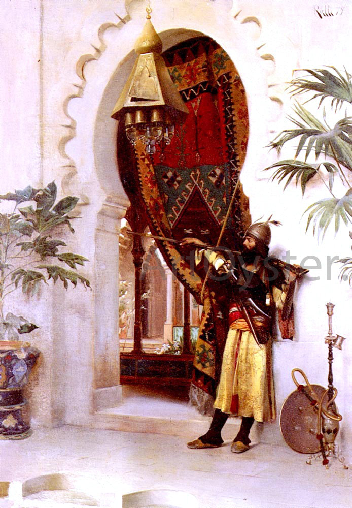 Theodore Jacques Ralli An Eastern Guard Art Print – printoyster.com