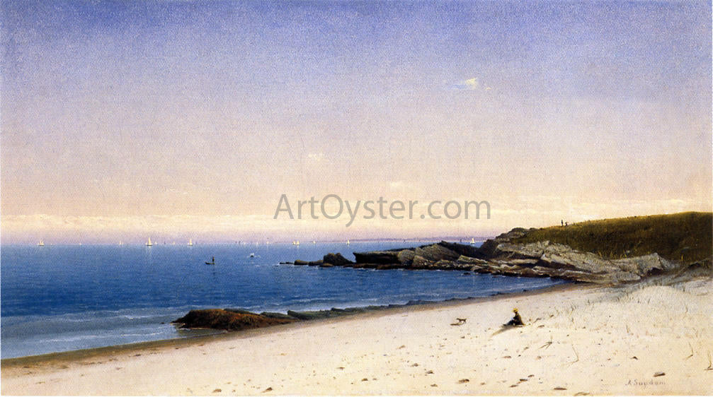 James Augustus Suydam Beach at Newport, Rhode Island Art Print ...