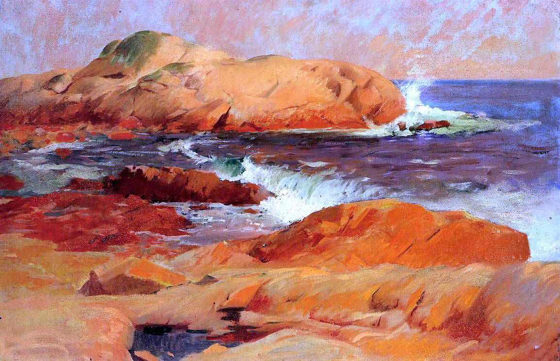 Frank Duveneck Brace's Rock Art Print – printoyster.com