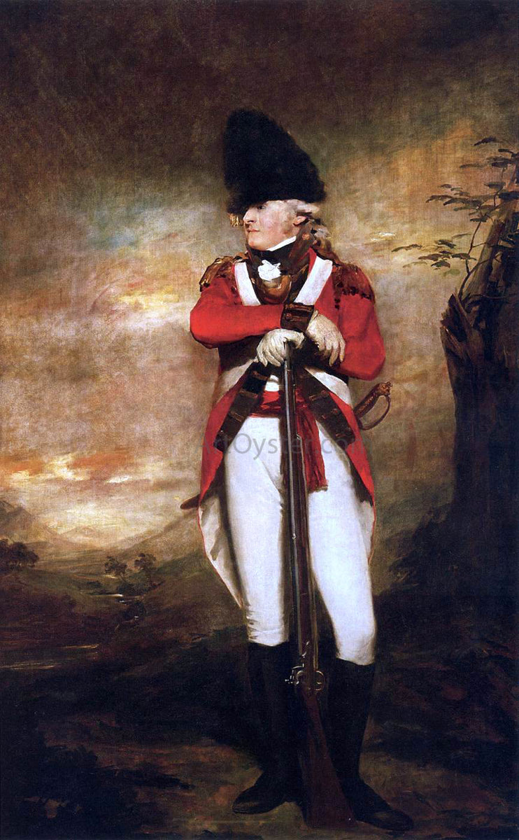 Sir Henry Raeburn Captain Hay of Spot Art Print – printoyster.com