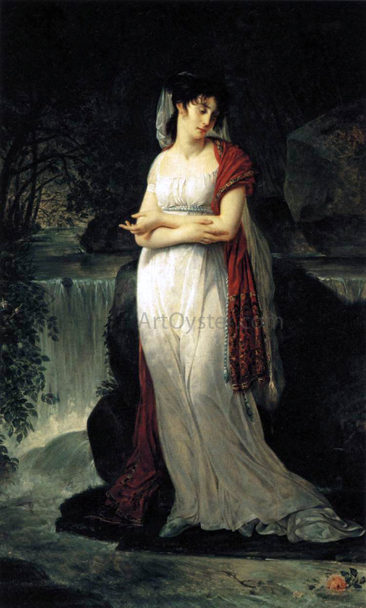 Antoine-Jean Gros Christine Boyer Art Print – printoyster.com
