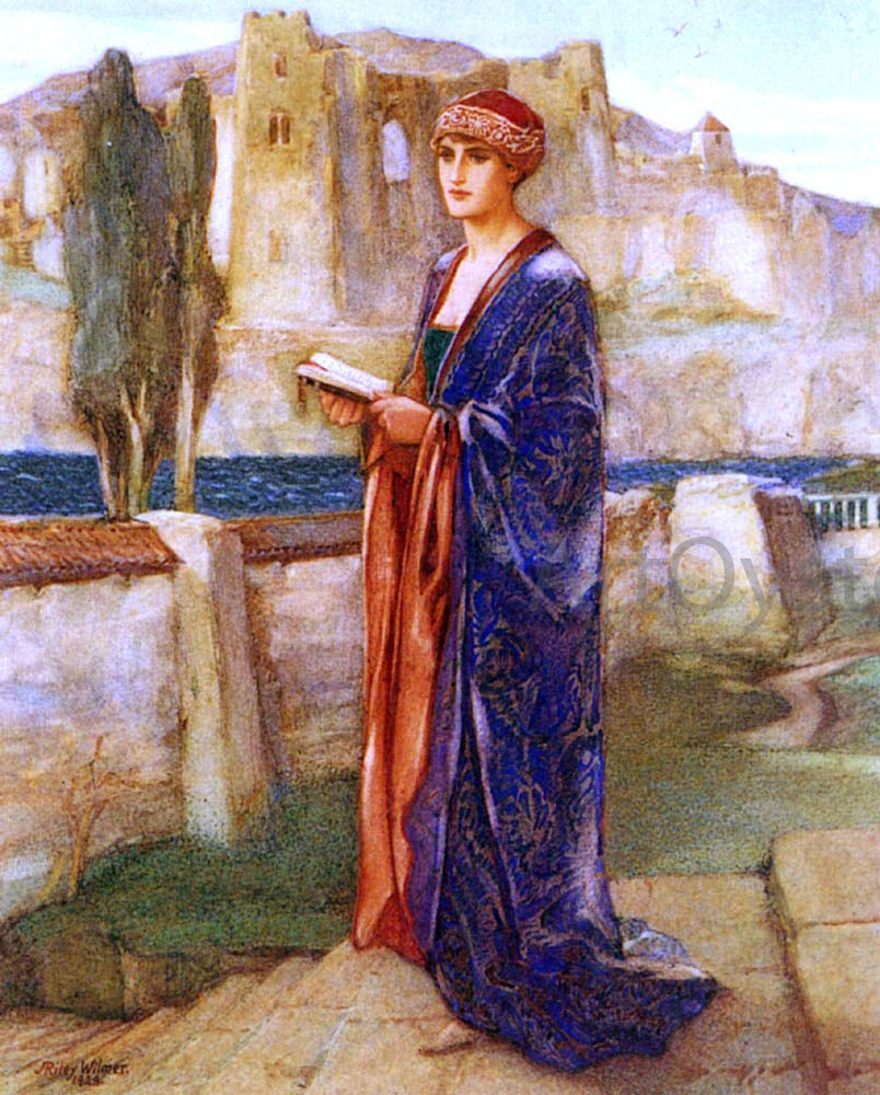 John Riley Wilmer Constance In Captivity Art Print – printoyster.com