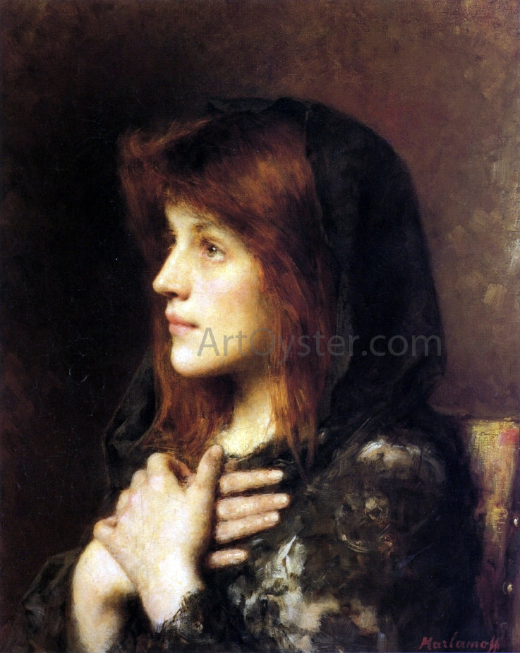 Alexei Alexeievich Harlamoff Contemplation Art Print – printoyster.com
