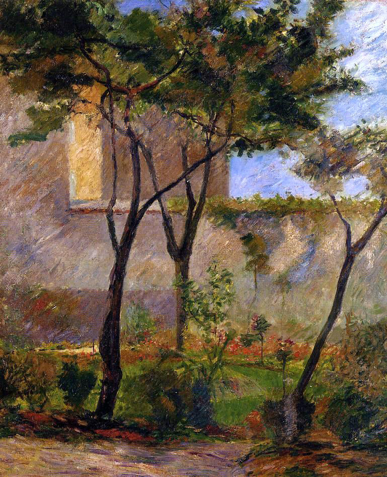 Paul Gauguin Corner of the Garden, rue Carcel Art Print – printoyster.com
