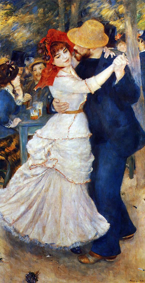 Pierre Auguste Renoir A Dance at Bougival Art Print – printoyster.com