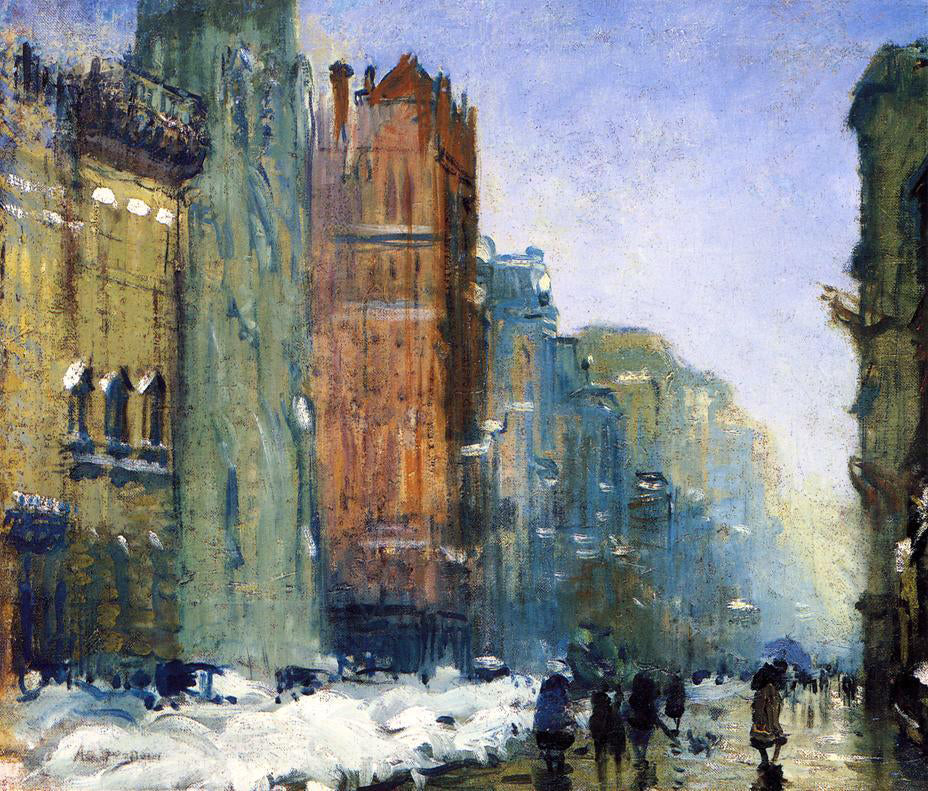 Arthur Clifton Goodwin Fifth Avenue, New York Art Print – printoyster.com