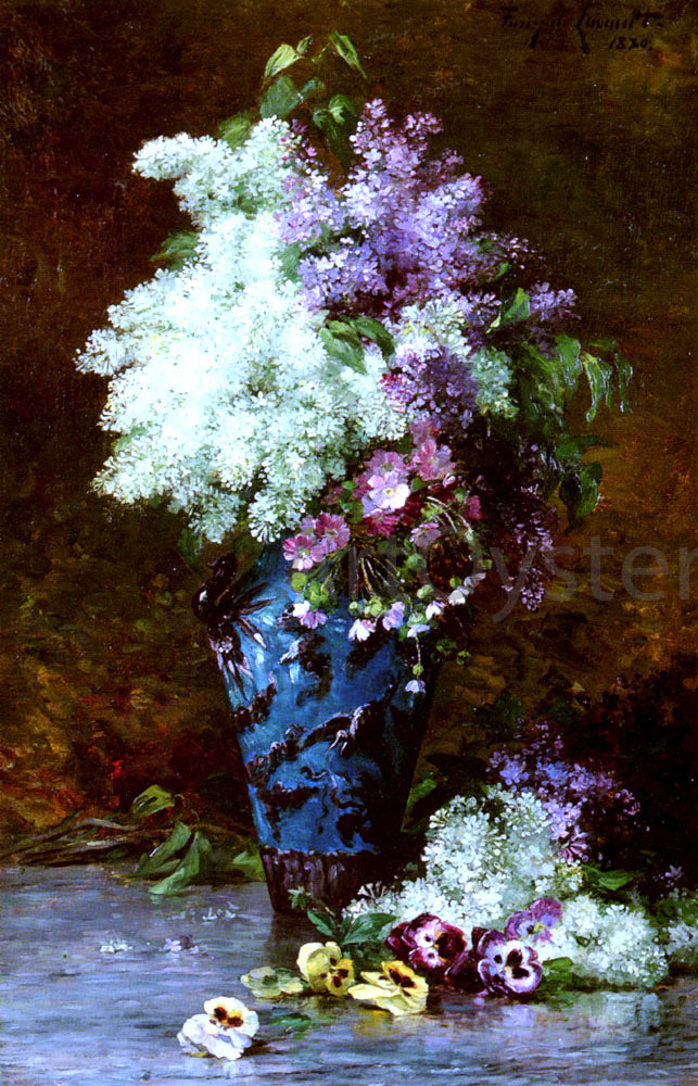 Albert-Tibulle Furcy De Lavault Fleurs Art Print – printoyster.com