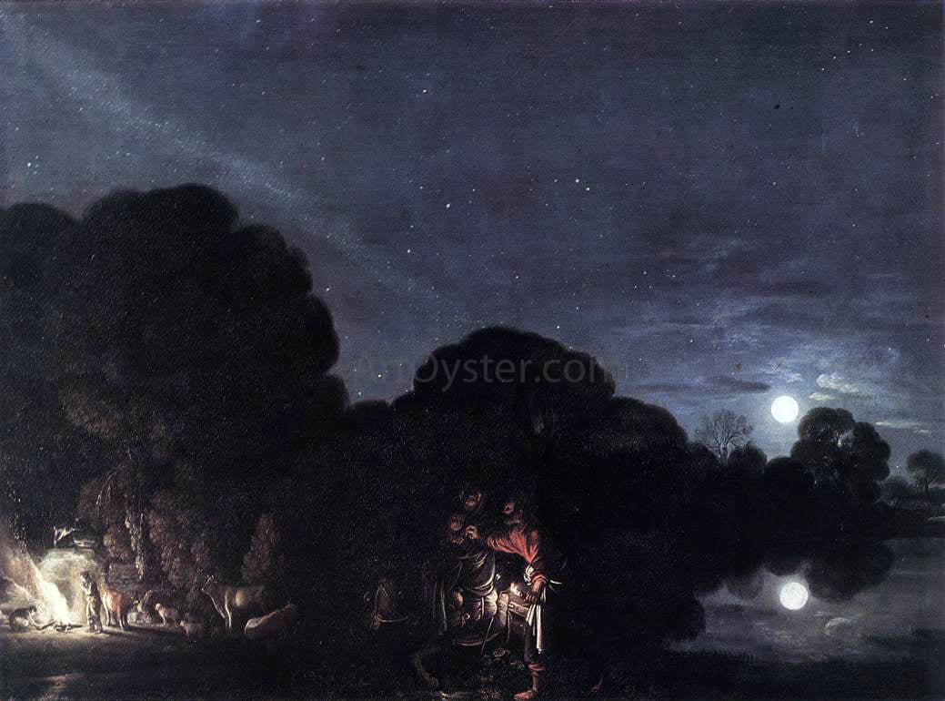 Adam Elsheimer Flight into Egypt Art Print – printoyster.com