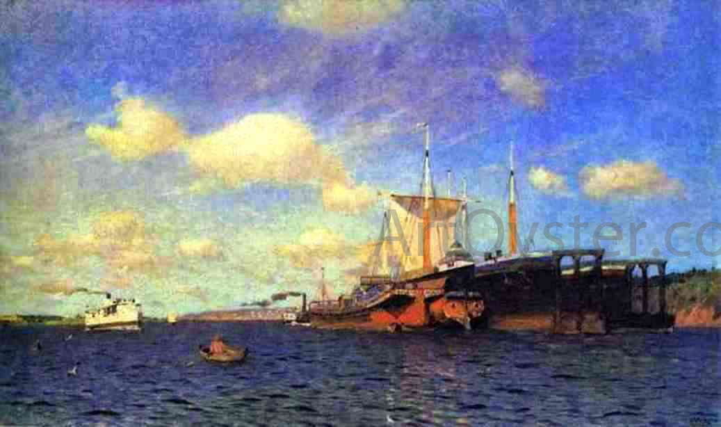 Isaac Ilich Levitan Fresh Wind, Volga Art Print – printoyster.com