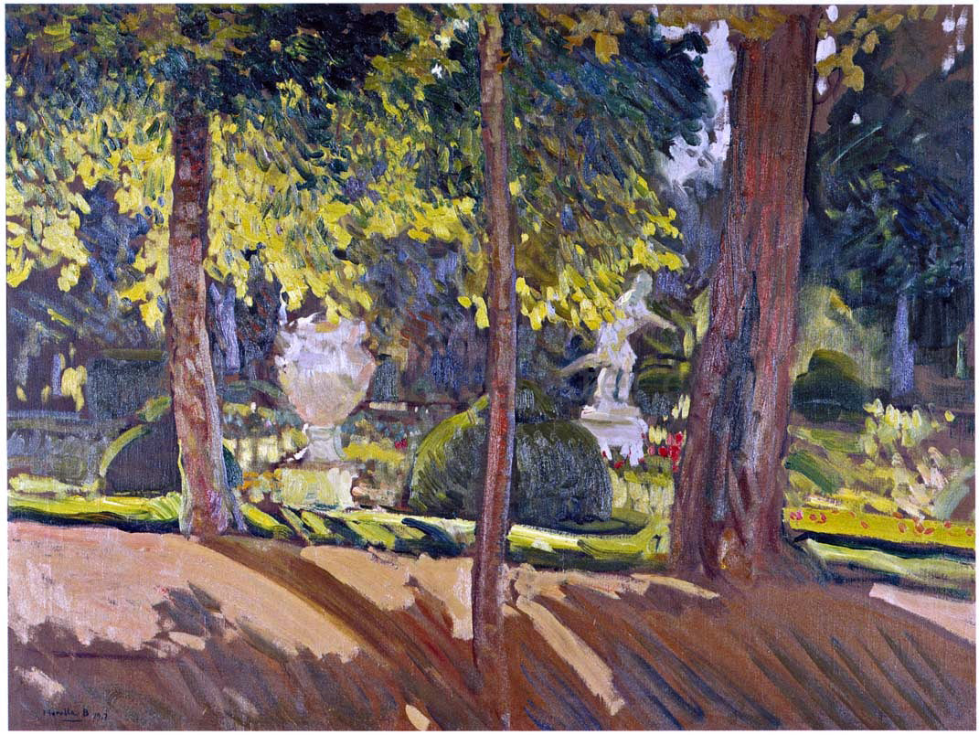 Joaquin Sorolla Y Bastida Gardens of La Granja Art Print – printoyster.com