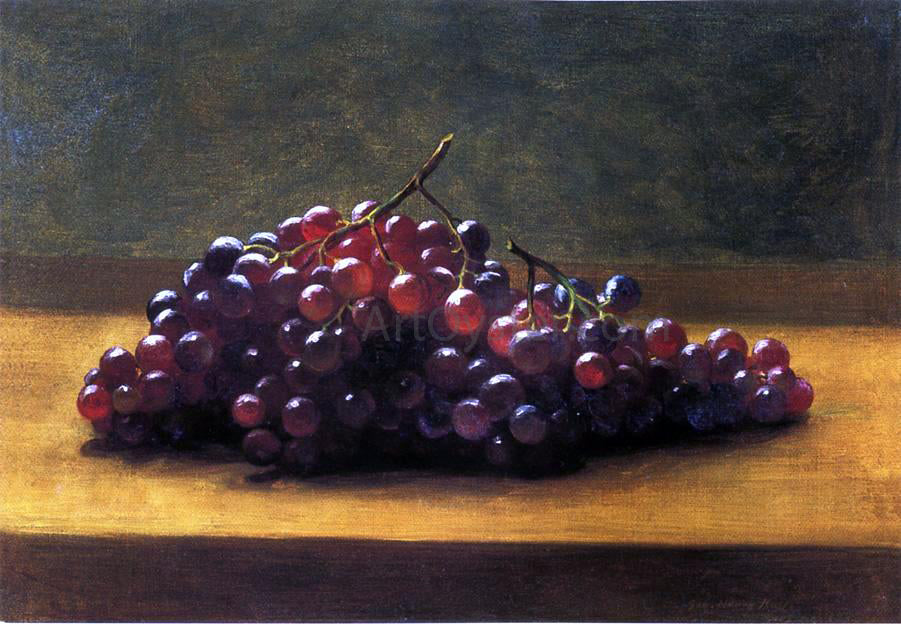 George Henry Hall Grapes on a Tabletop Art Print – printoyster.com