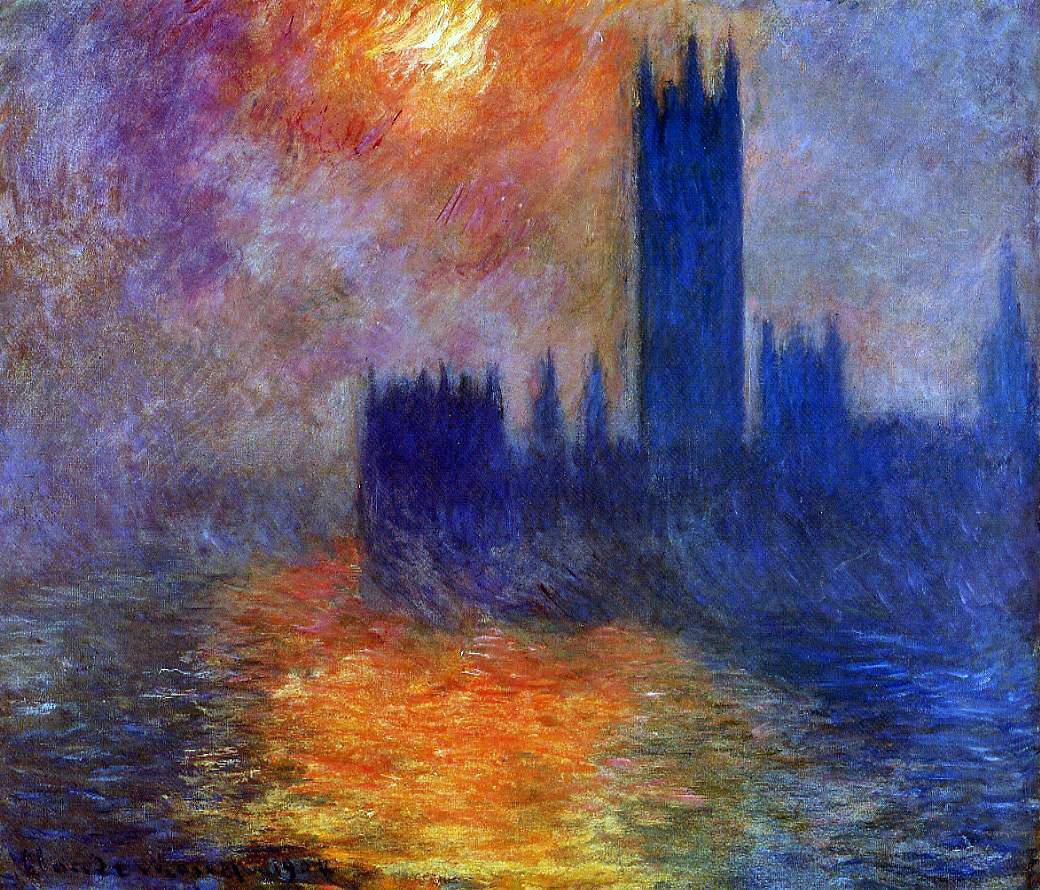 Claude Oscar Monet Houses of Parliament, Sunset Art Print – printoyster.com