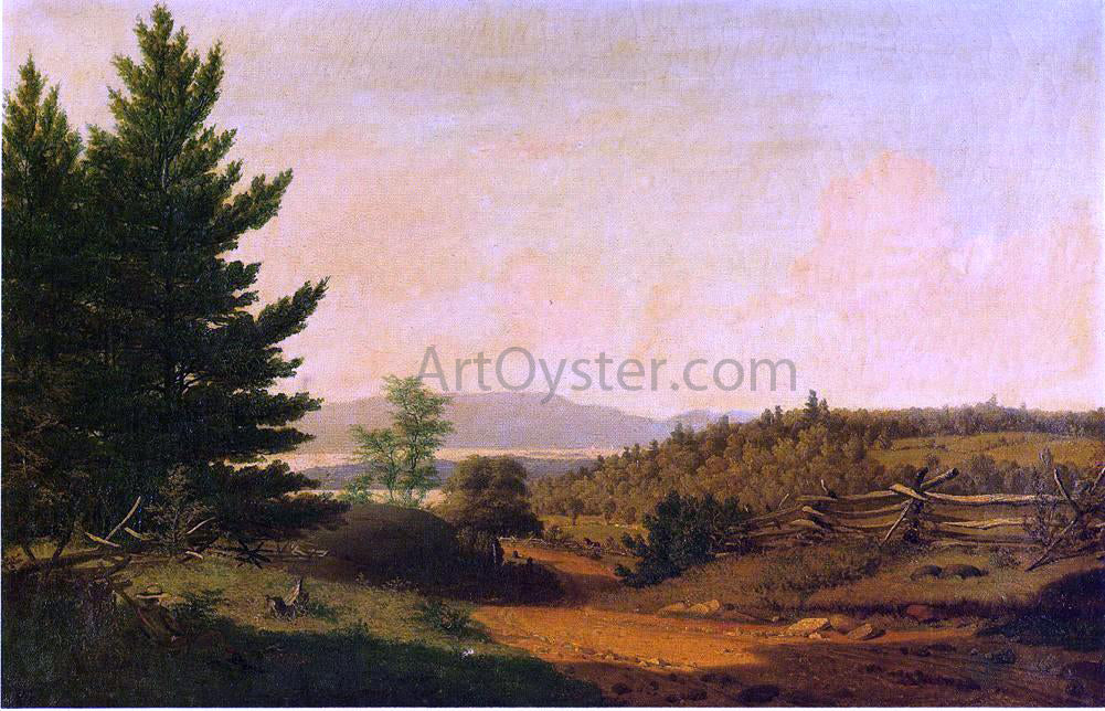 Sanford Robinson Gifford Hudson Valley Idyll Art Print – printoyster.com