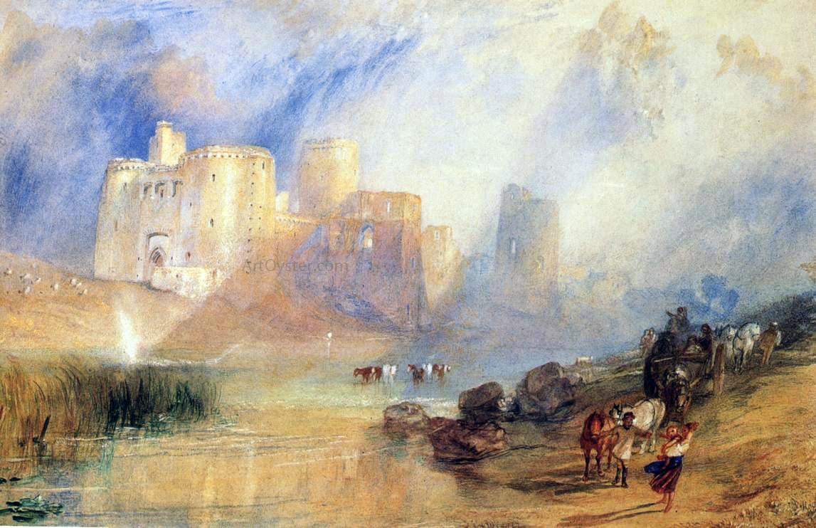 Joseph William Turner Kidwelly Castle Art Print – printoyster.com