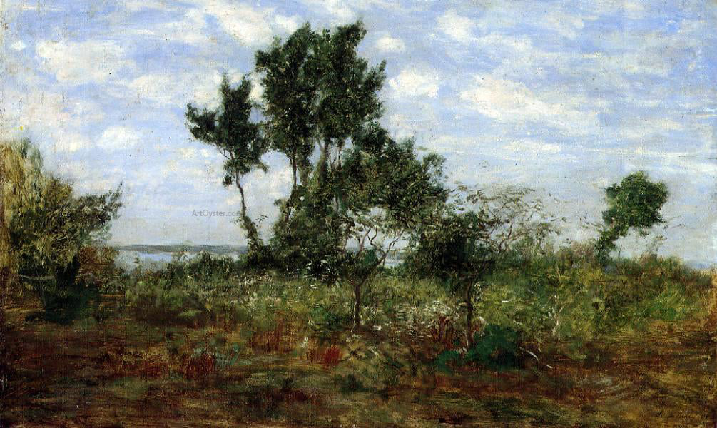 Eugene-Louis Boudin Landscape, near Honflrue Art Print – printoyster.com