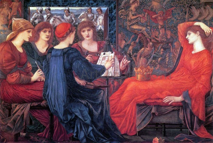Sir Edward Burne-Jones Laus Veneris Art Print – printoyster.com