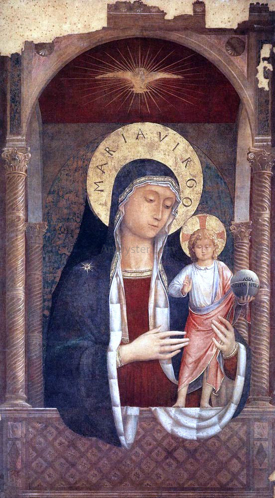 Benozzo Di Lese di Sandro Gozzoli Madonna and Child Giving Blessings ...