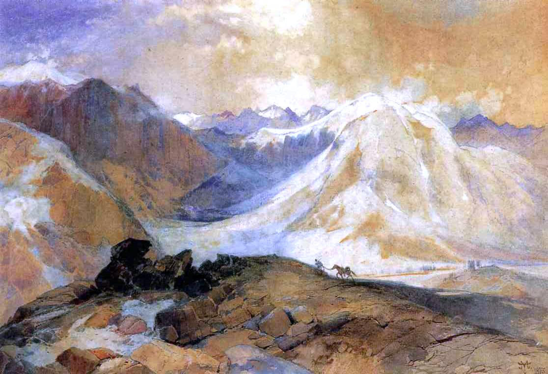 Thomas Moran Mosquito Trail, Rocky Mountains of Colorado Art Print ...