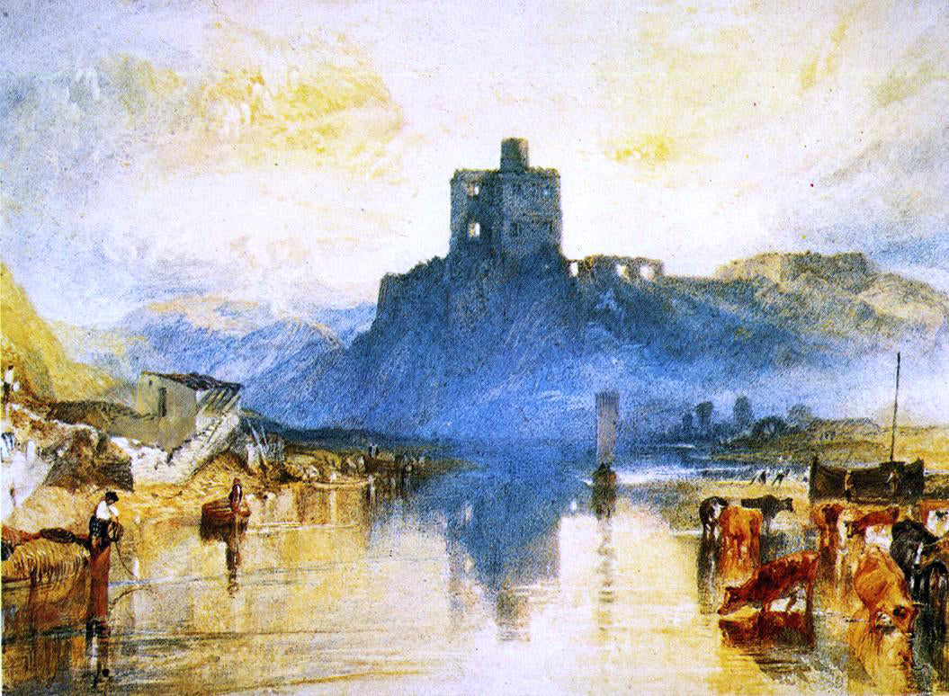 Joseph William Turner Norham Castle, on the Tweed (for "Rivers of ...