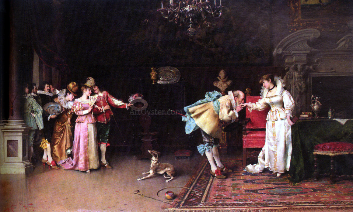 Adriano Cecchi Old Fashioned Gallantry Art Print – printoyster.com