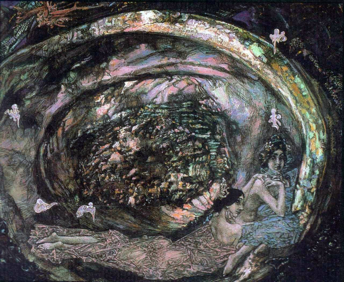 Michael Vrubel Pearl Art Print – printoyster.com