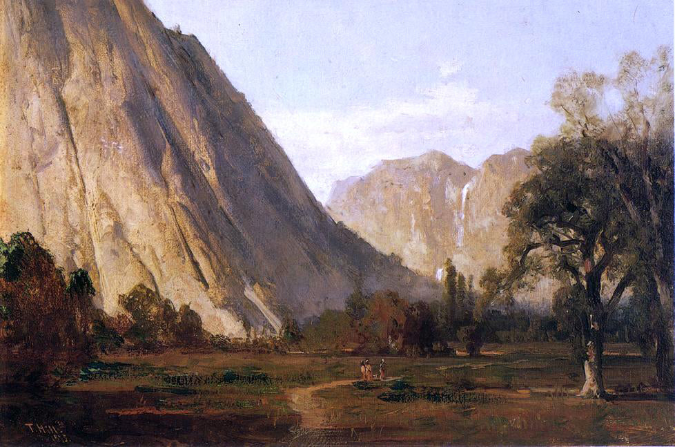 Thomas Hill Piute Indians, Yosemite Art Print – printoyster.com