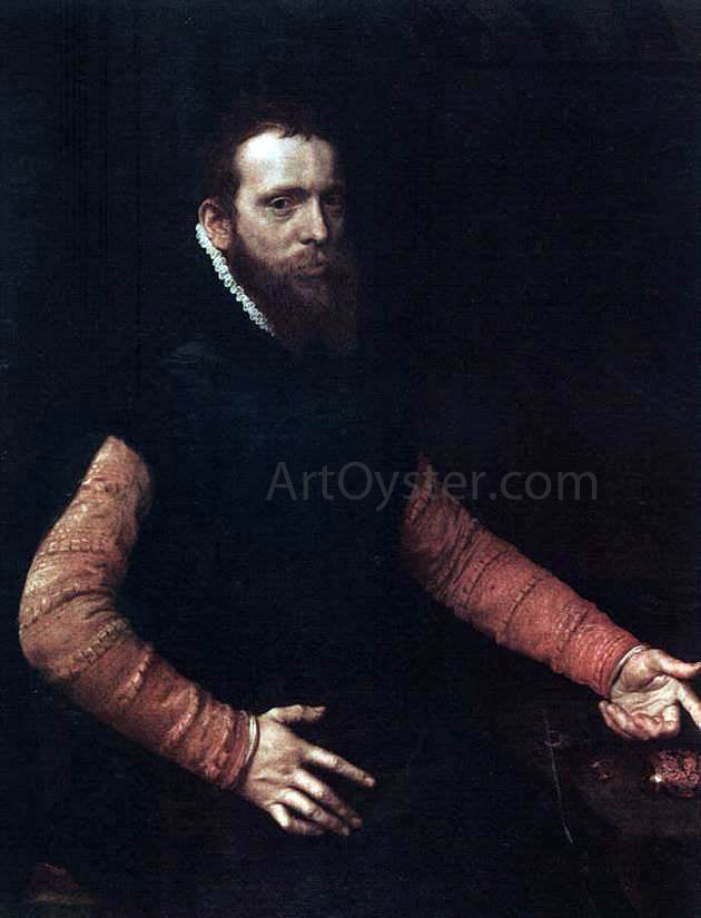 Anthonis Mor Van Dashorst Portrait of a Goldsmith Art Print ...