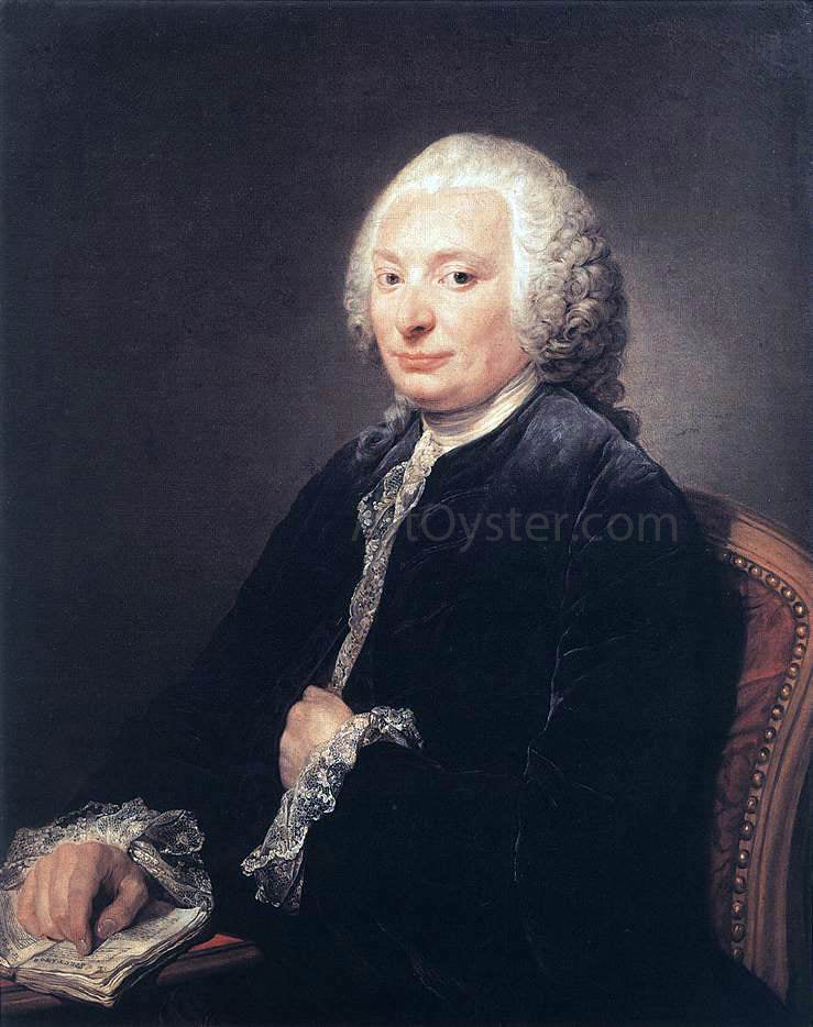 Jean Baptiste Greuze Portrait of George Gougenot de Croissy Art Print ...