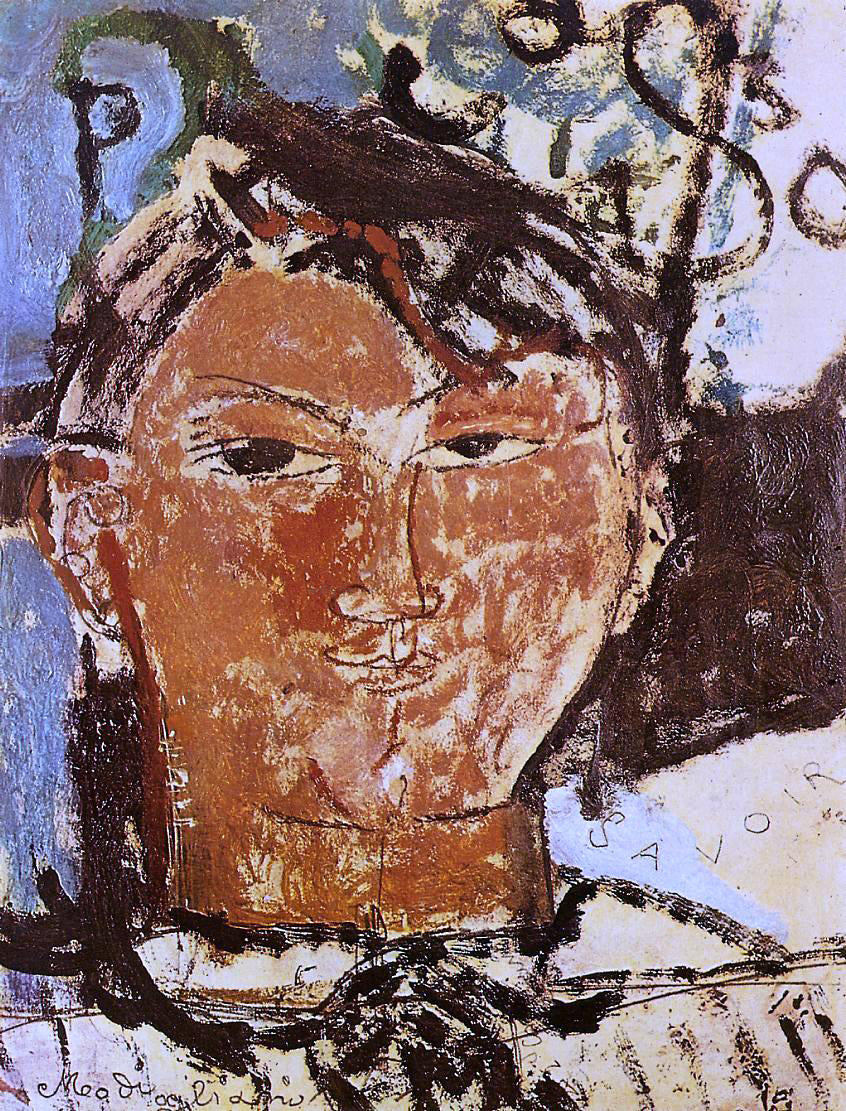 Amedeo Modigliani Portrait of Pablo Picasso Art Print – printoyster.com