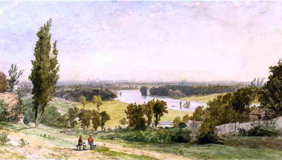 Jasper Francis Cropsey Richmond Hill in 1862 Art Print – printoyster.com
