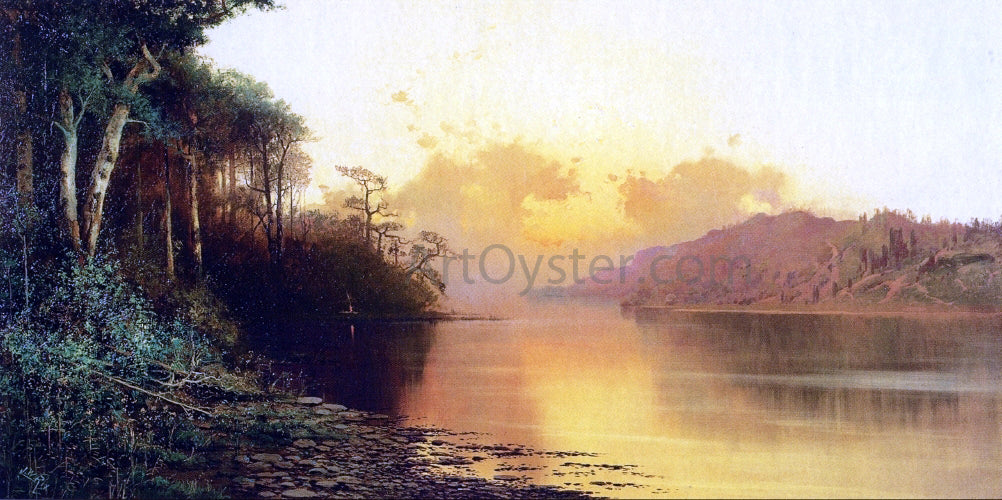 Julian Walbridge Rix Sacramento River at Sunset Art Print – printoyster.com