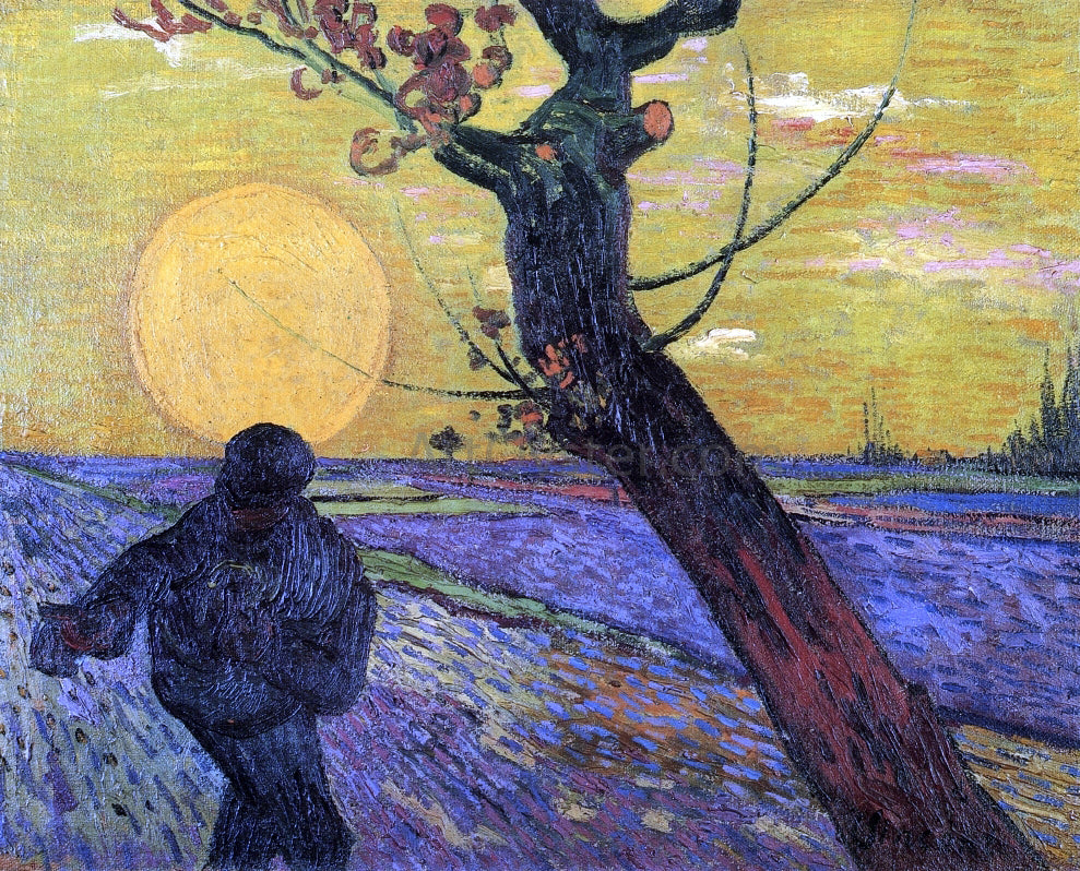 Vincent Van Gogh Sower with Setting Sun Art Print – printoyster.com