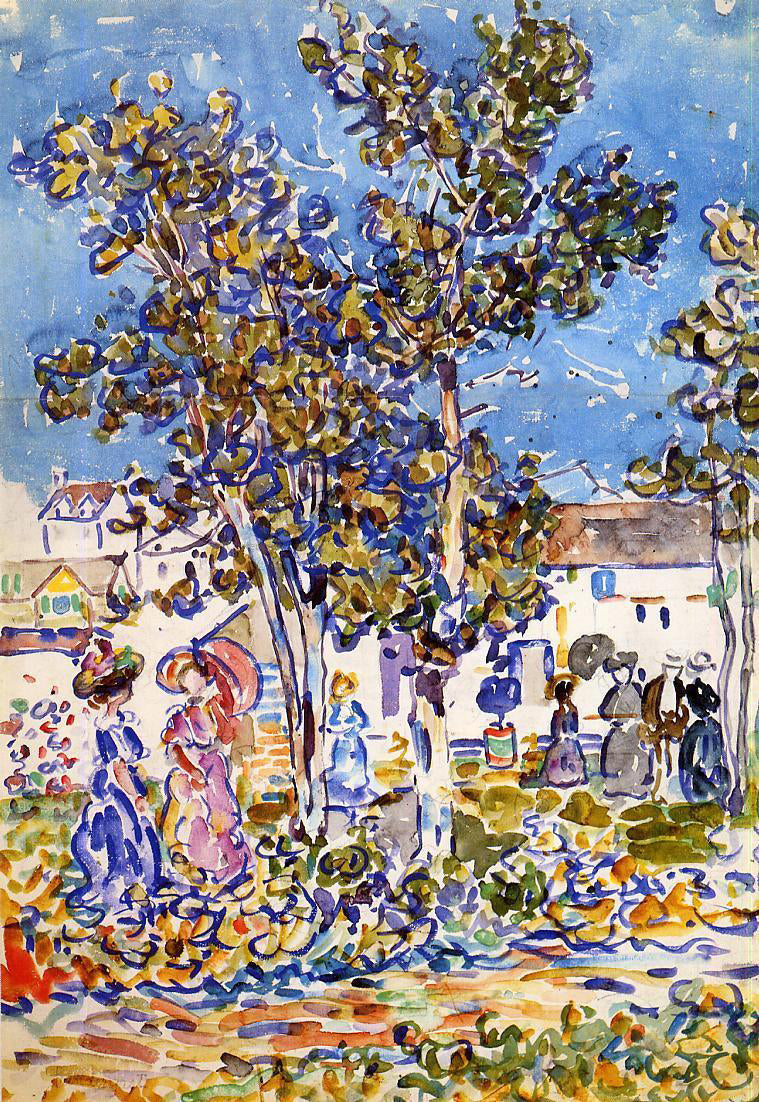 Maurice Prendergast Spring Promenade Art Print – printoyster.com