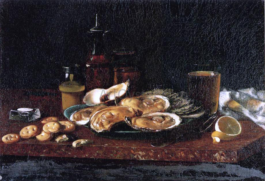 Andrew H. Way Still Life: Oysters on the Half Shell Art Print ...