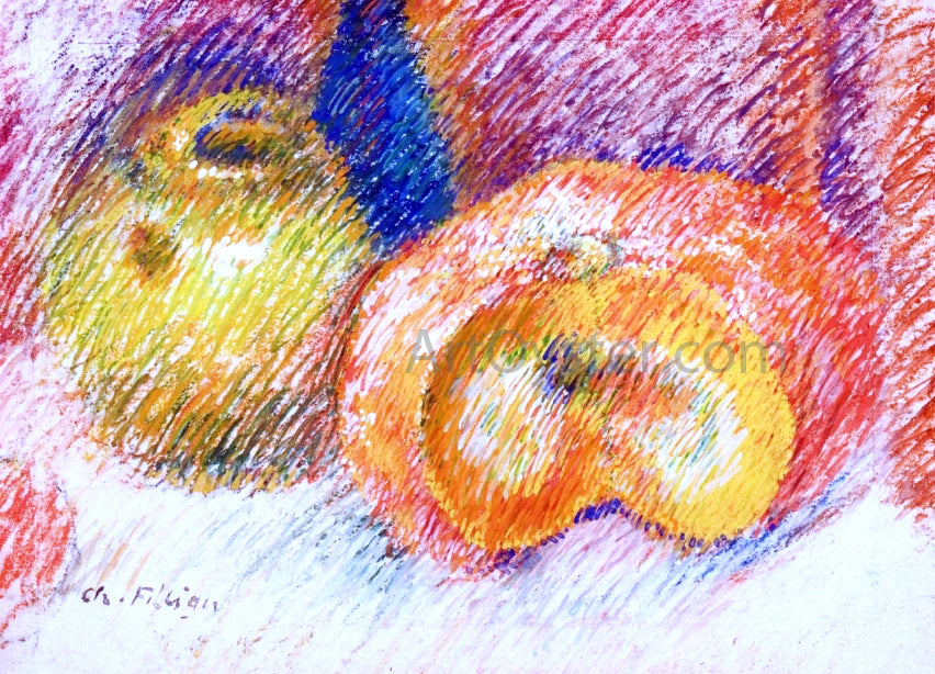 Charles Filiger Still Life with Pot and Pumpkin Art Print – printoyster.com