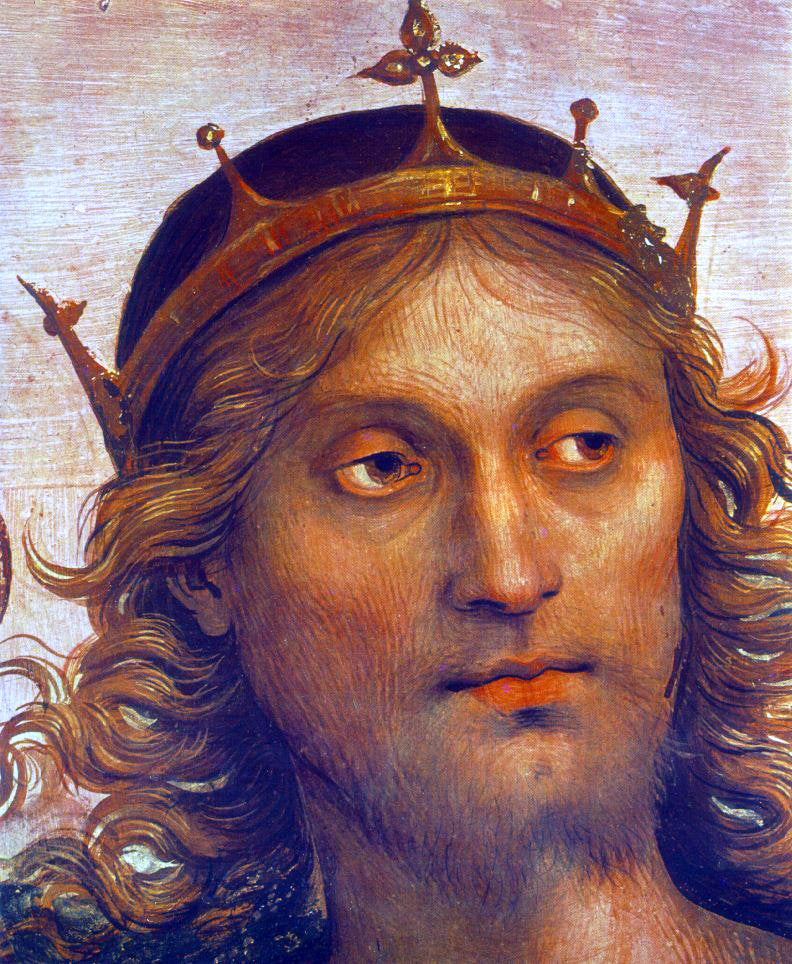 Pietro Perugino The Almighty with Prophets and Sybils (detail) Art ...