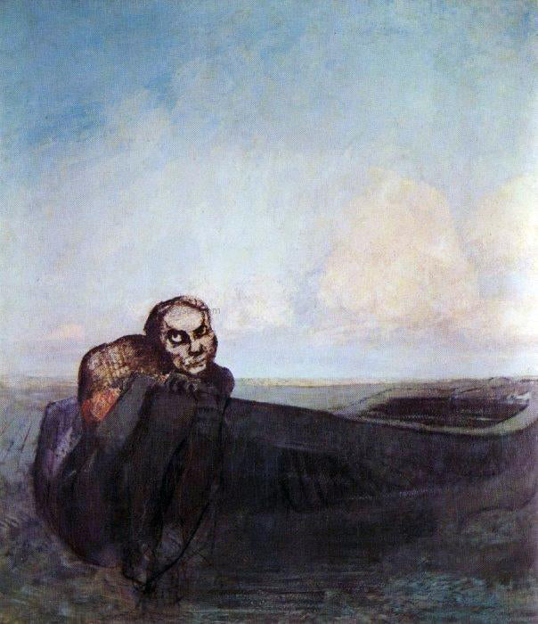 Odilon Redon The Angel of Destiny Art Print – printoyster.com