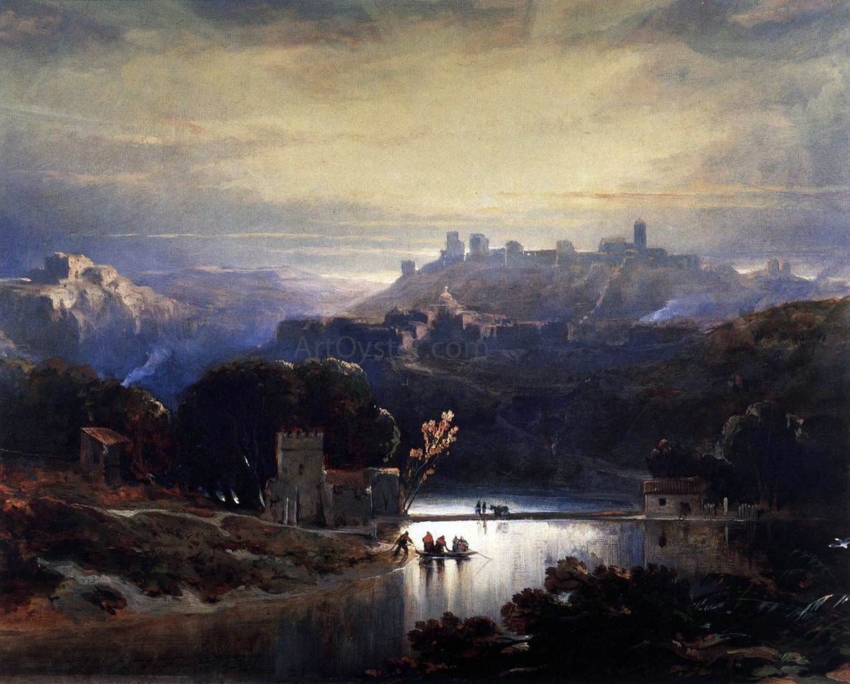 David Roberts The Castle of Alcala de Guadaira Art Print – printoyster.com