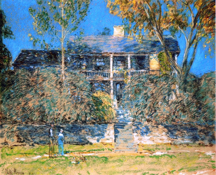 Frederick Childe Hassam The Holly Farm Art Print – printoyster.com