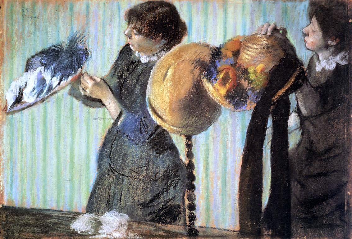 Edgar Degas The Little Milliners Art Print – printoyster.com