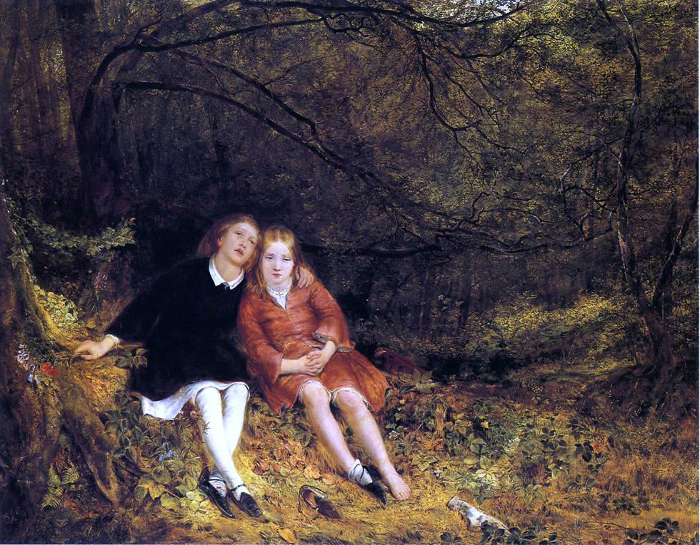 Richard Redgrave The Lost Path Art Print – printoyster.com