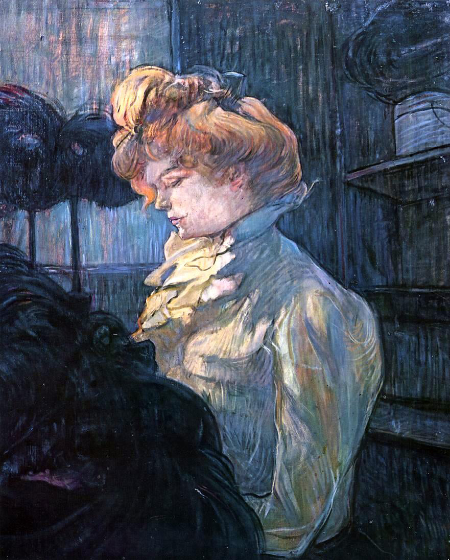 Henri De Toulouse-Lautrec The Milliner Art Print – printoyster.com