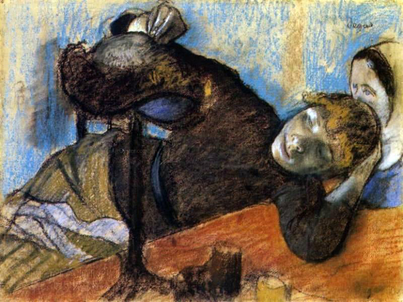Edgar Degas The Milliner Art Print – printoyster.com